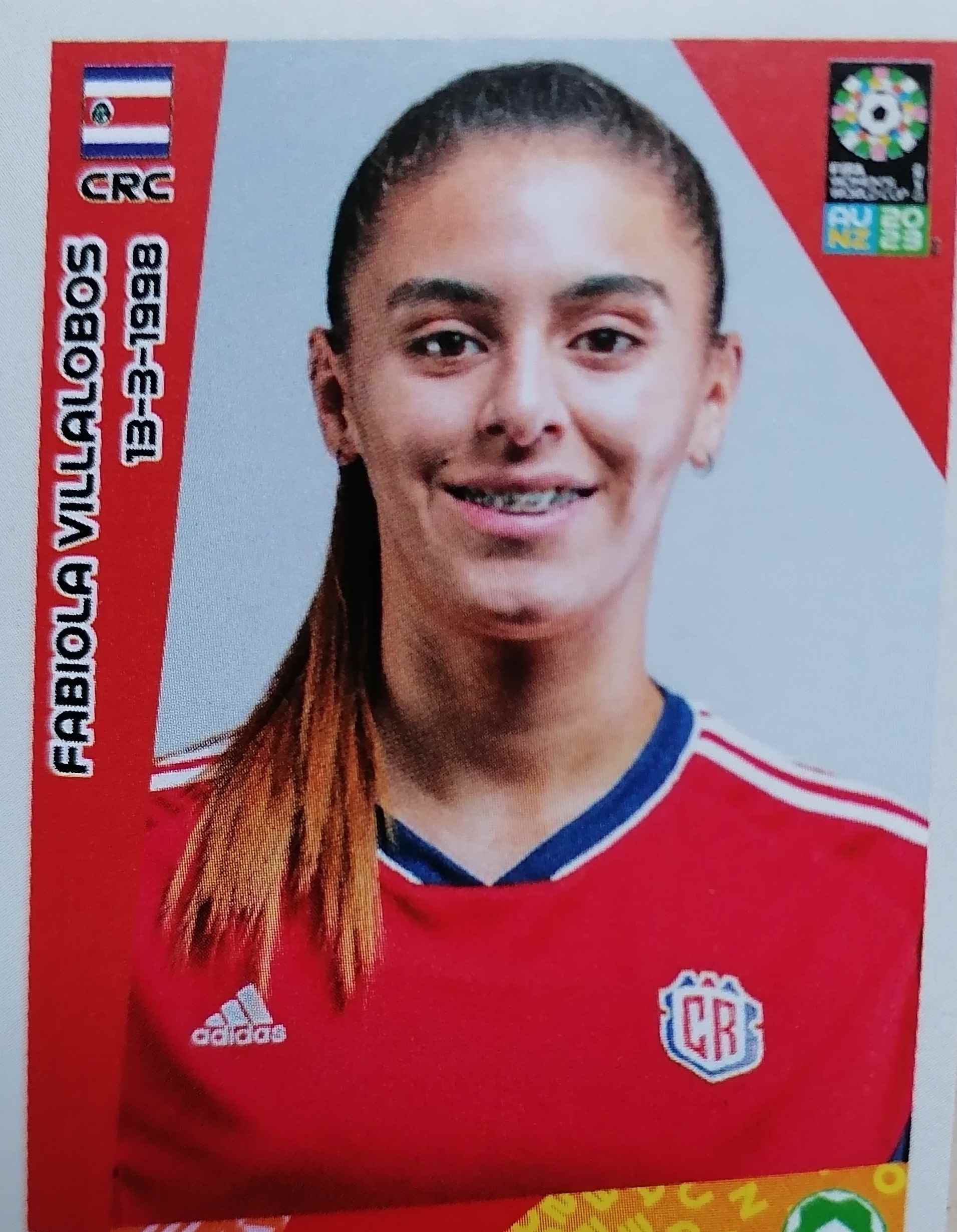 Selección de Costa Rica en el álbum del Mundial Femenino 2023 - Buzón ...